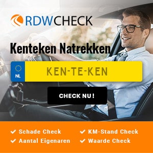 RDW Kenteken check – Kom snel en gratis alles te weten over jouw auto!